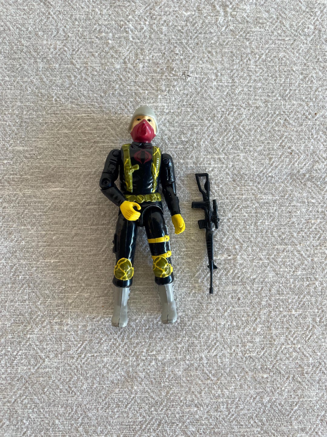 GI JOE Python Patrol Officer / With Rifle / 1989 / Vintage - Etsy
