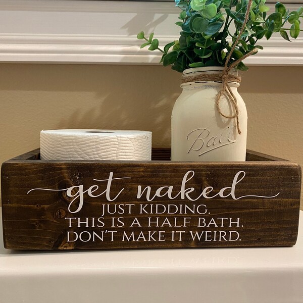 Back of Toilet Box - Etsy