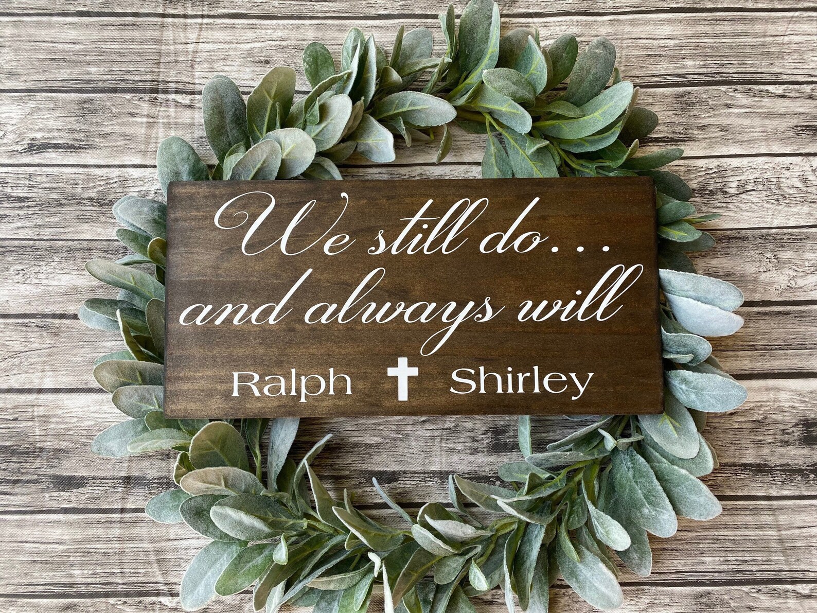 We Still Do and Always Will Sign Vow Renewal Sign - Etsy