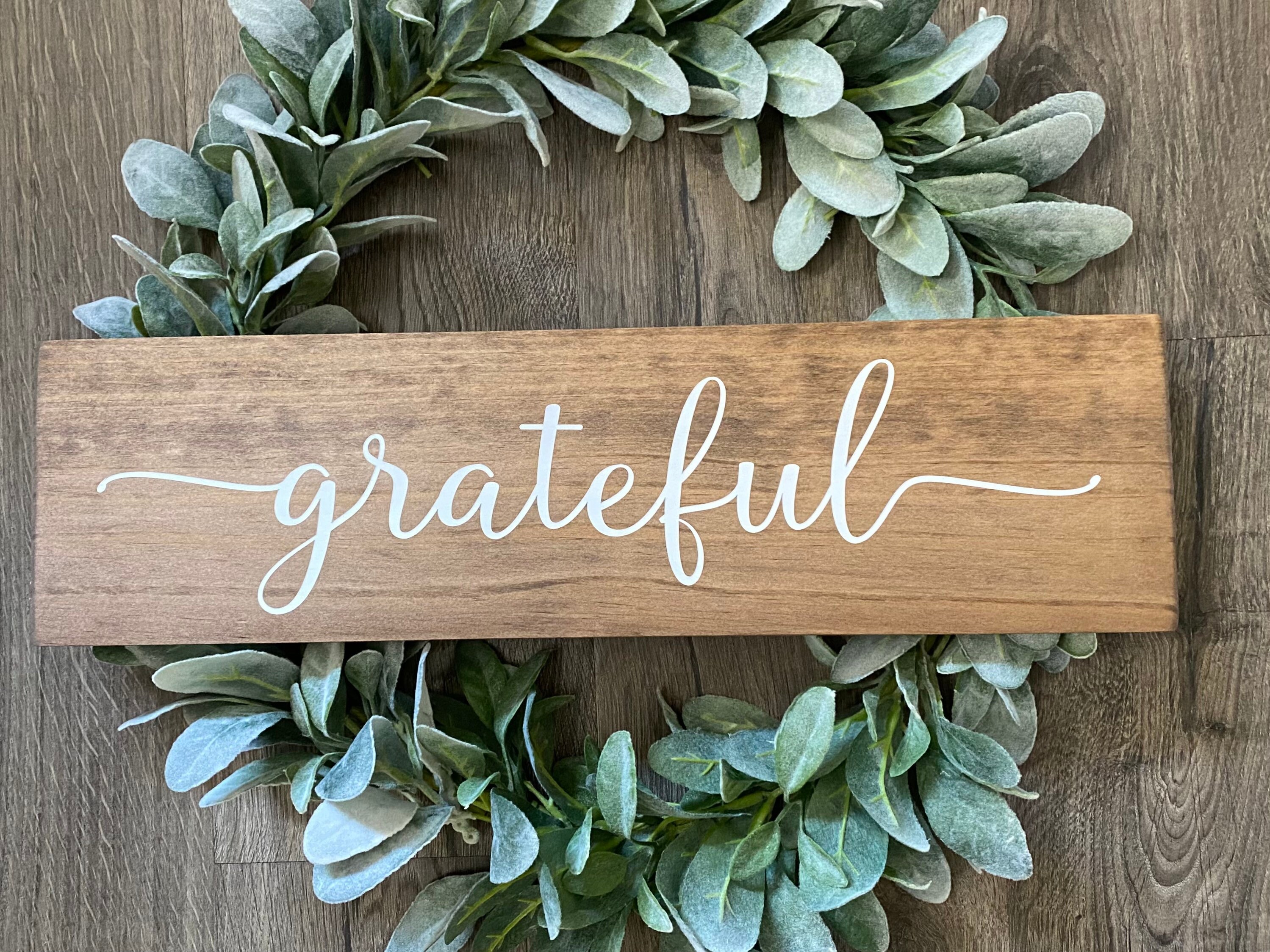 Grateful Sign Grateful Living Room Wall Art Wood Sign - Etsy