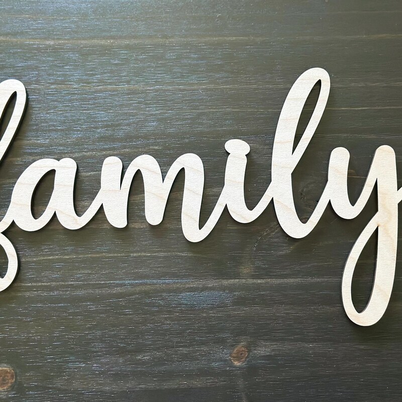 Family Word Art - Etsy