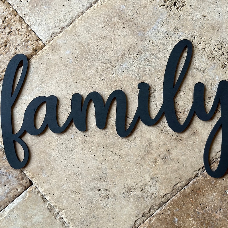 Family Word Art - Etsy