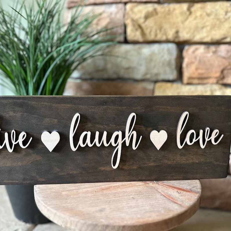 Live Laugh Love Signs - Etsy