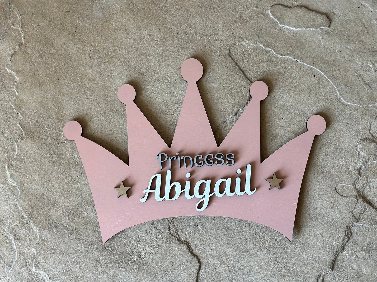 Princess Crown Door Sign, Princess Crown Room Sign, Princess Nursery ...