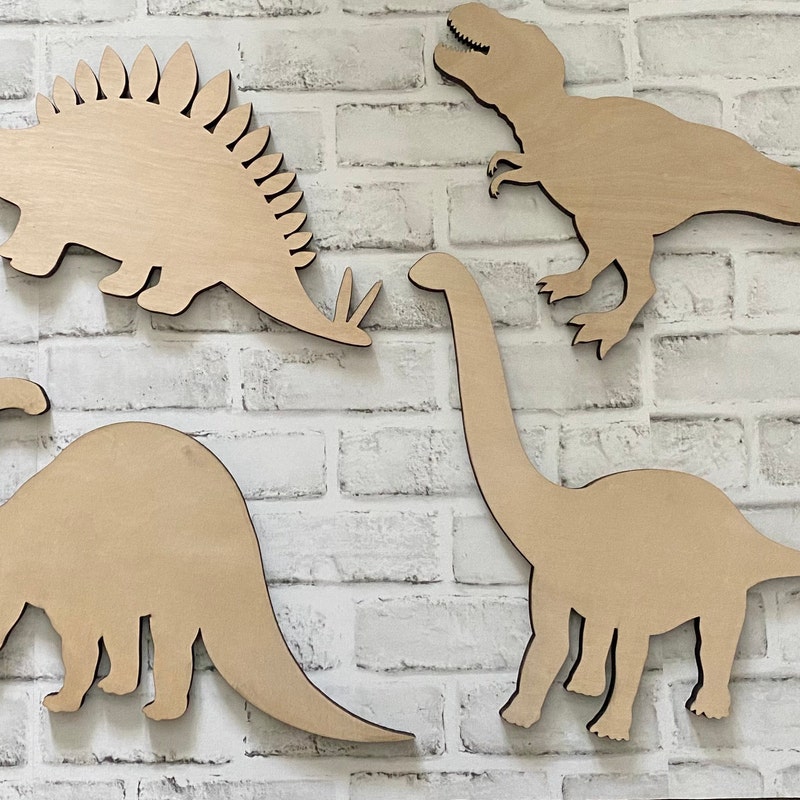 Dinosaur Cut Outs - Etsy