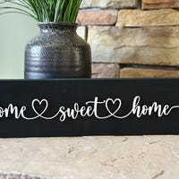 Personalized Home Sweet Home Sign, Family Name Sign, Housewarming Gift ...
