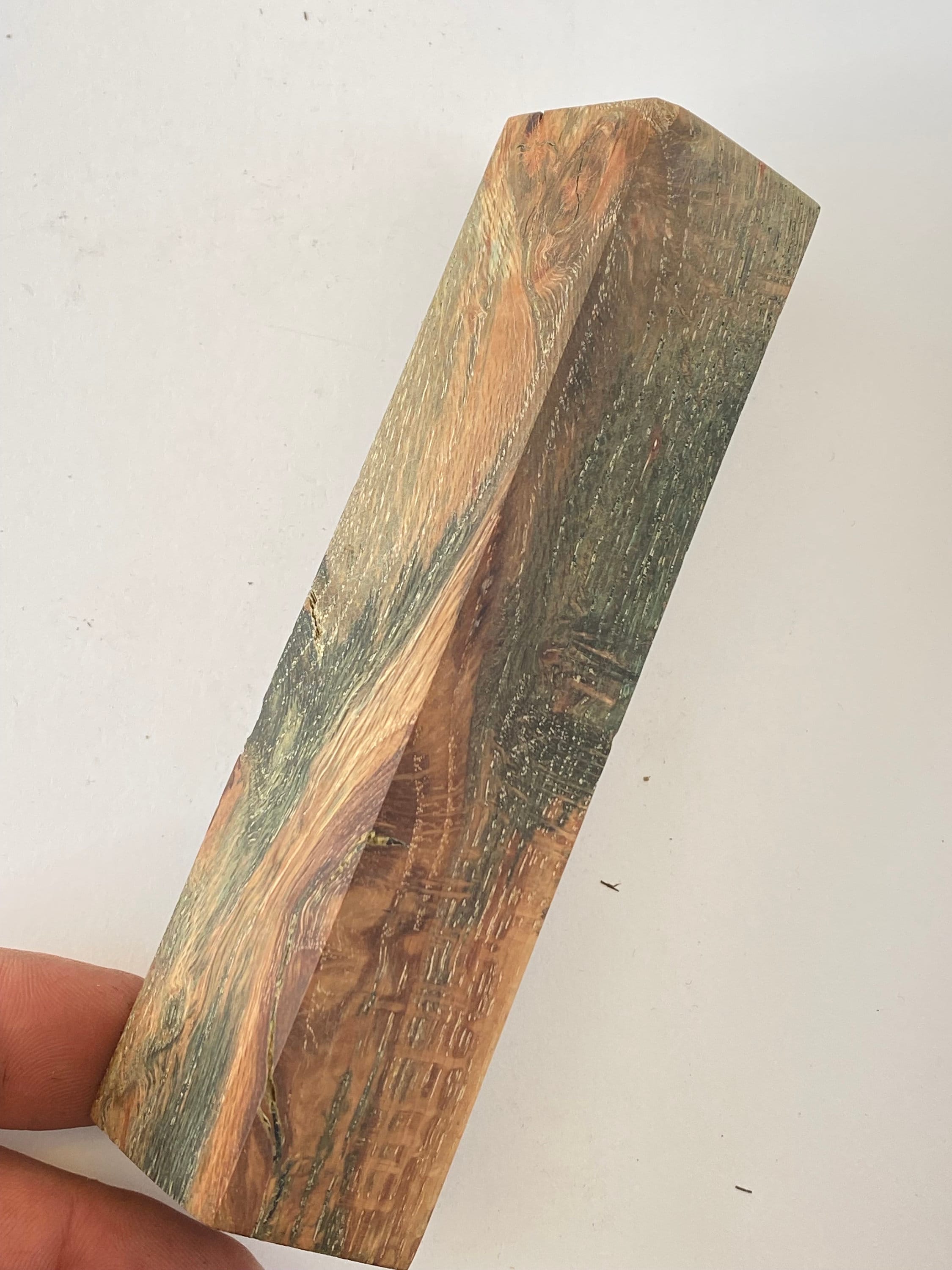 Stabilized Oak Wood | Knife Handle | Rare / 44B - Etsy