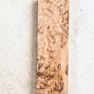 Stabilized Curly Karelian Birch | Knife Handle | Rare / 21E - Etsy