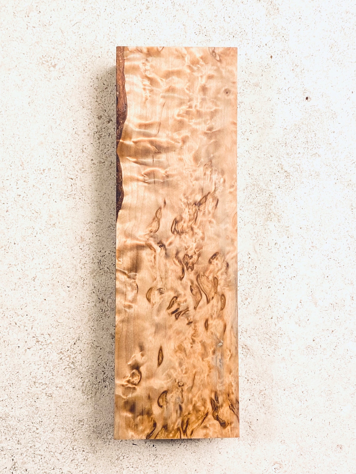 Stabilized Curly Karelian Birch | Knife Handle | Rare / 20E - Etsy