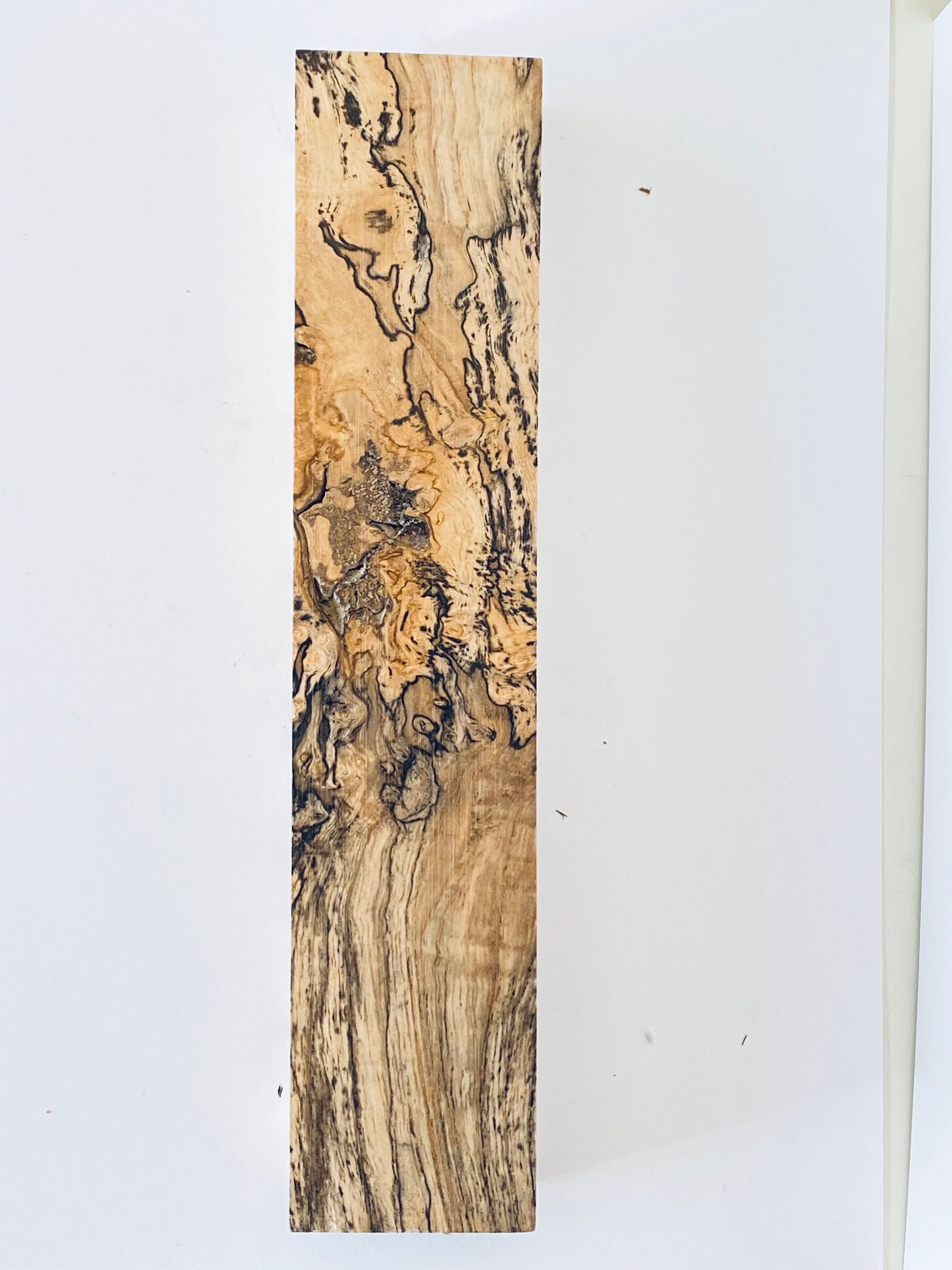Stabilized Spalted Ash Wood Burl | Knife Handle Material | Rare ...