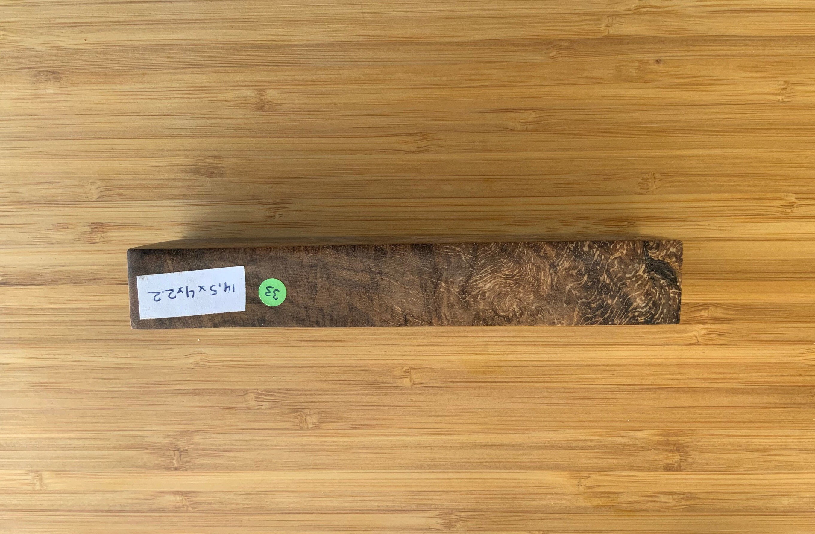 Stabilized Walnut Knife Handle Material Rare - Etsy