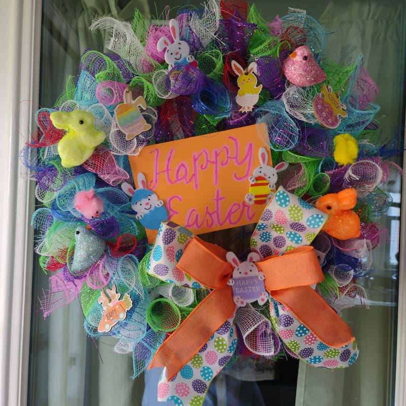 Easter Deco Mesh - Etsy