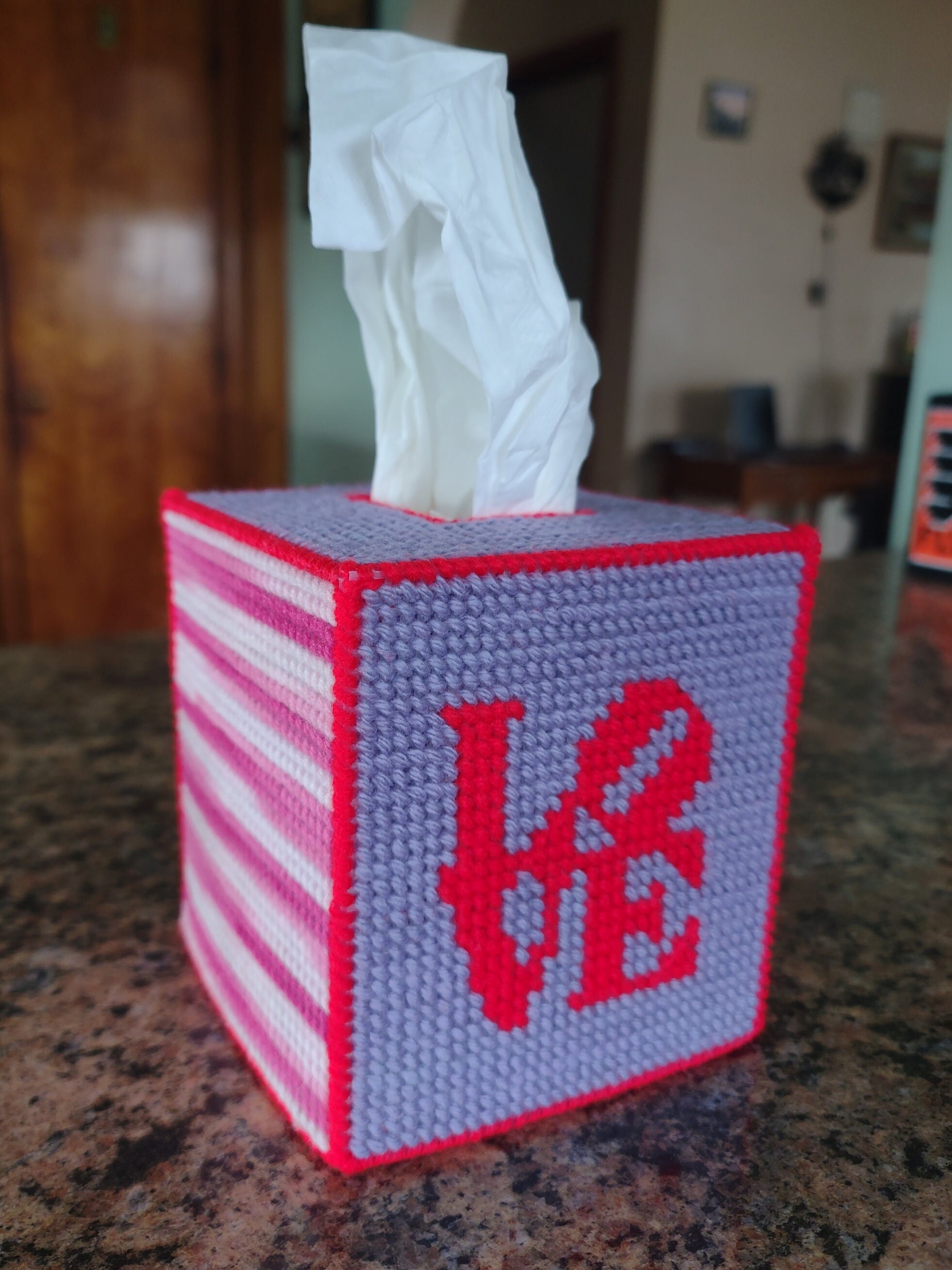 Valentine's Day Love Tissue Box Cover - Etsy