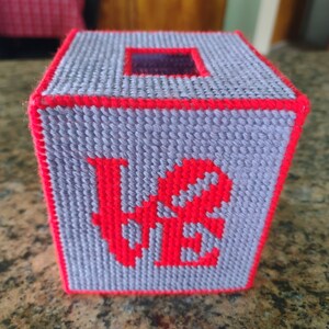 Valentine's Day Love Tissue Box Cover - Etsy