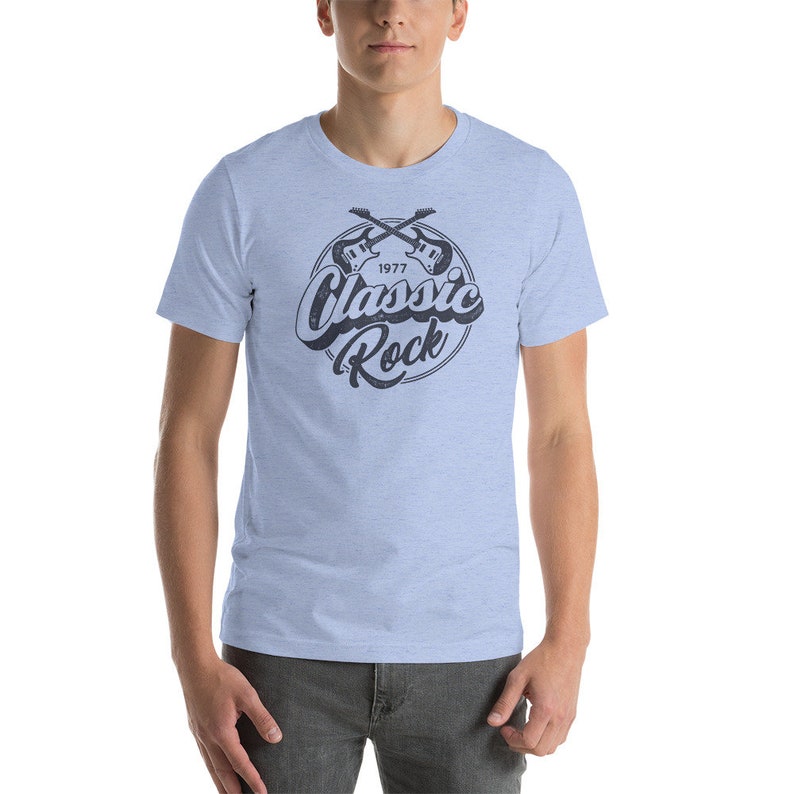 Classic Rock, Crossed Guitars Short-sleeve T-shirt - Unisex - Multiple ...