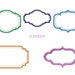 Frame Embroidery Designs Set - Frame Applique Design Machine Embroidery ...