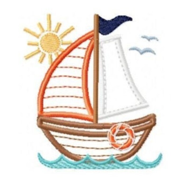 Nautical Embroidery - Etsy