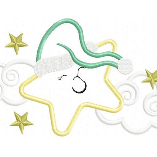 Star Applique Design - Etsy