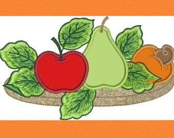 Food embroidery | Etsy