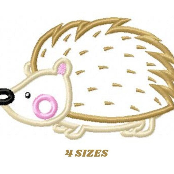 Hedgehog Embroidery - Etsy