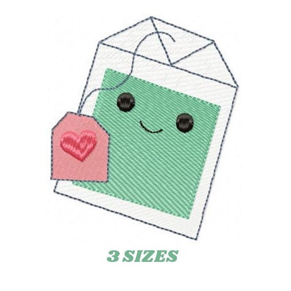 Tea Embroidery - Etsy