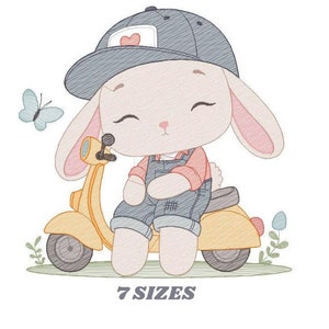 Bunny Embroidery Designs Baby Boy Embroidery Design Machine Embroidery ...