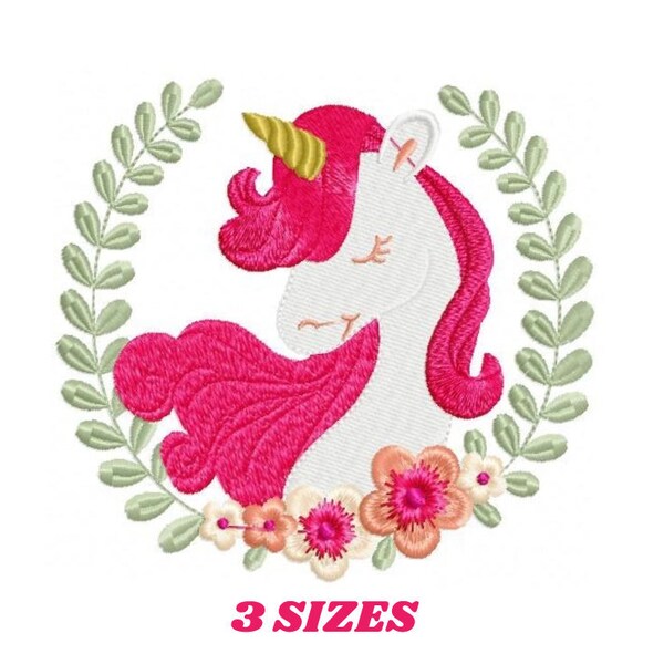 Unicorn Embroidery - Etsy