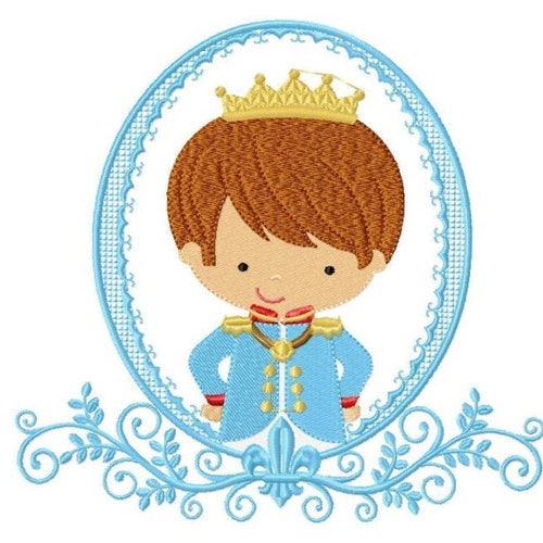 Prince Embroidery Designs King Embroidery Design Machine - Etsy