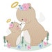 Angel Embroidery Designs Teddy Bear Embroidery Design - Etsy