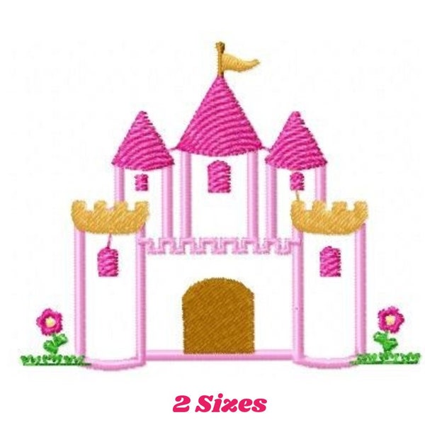 Castle Applique - Etsy