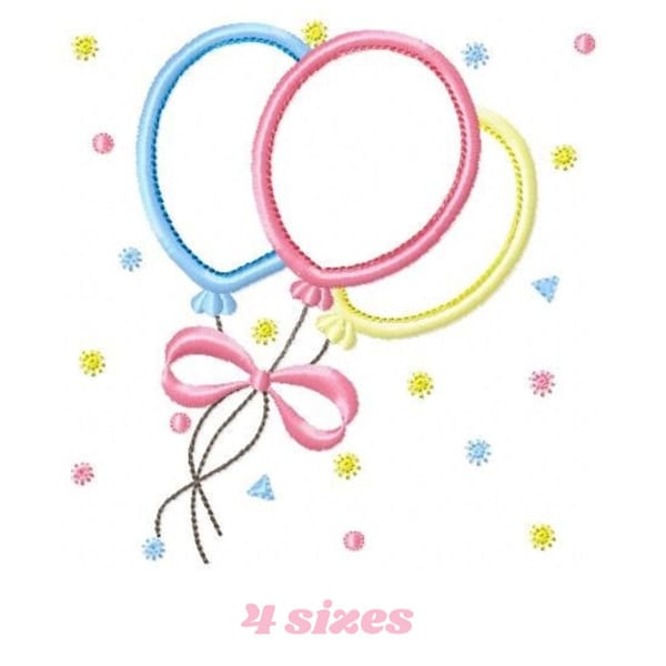 Balloon Applique - Etsy