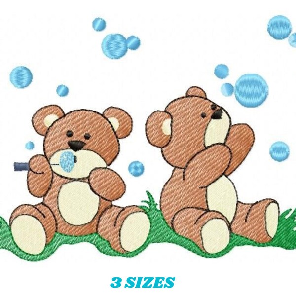 Bubbles Embroidery - Etsy