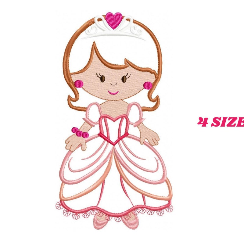 Princess Applique - Etsy