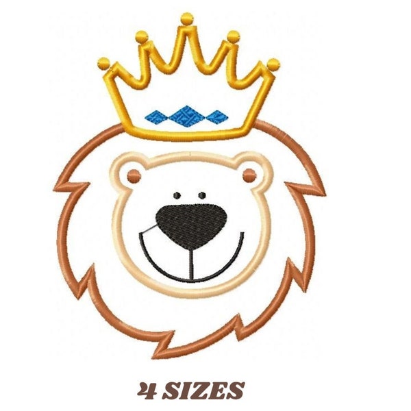 Lion Applique - Etsy