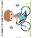 Boy with bike embroidery designs Baby Boy embroidery design | Etsy