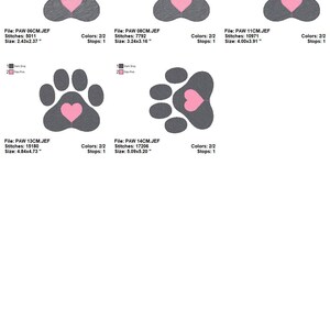 Dog Paw Embroidery Designs - Dogs Embroidery Design Machine Embroidery ...
