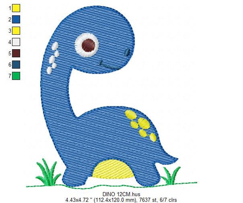 Dinosaur Embroidery Designs - Dino Embroidery Design Machine Embroidery ...