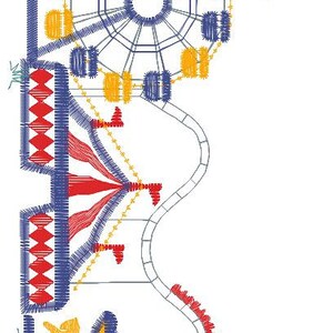 Fun Park Embroidery Design - Fair Embroidery Designs Machine Embroidery ...
