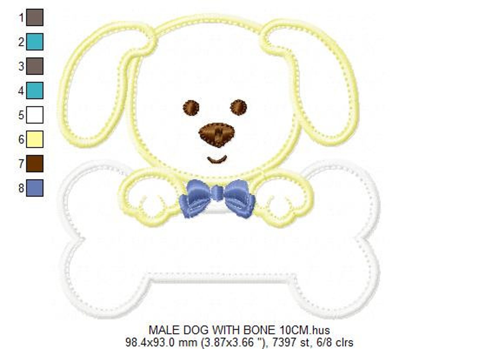 Dogs Embroidery Designs Dog Embroidery Design Machine Embroidery ...