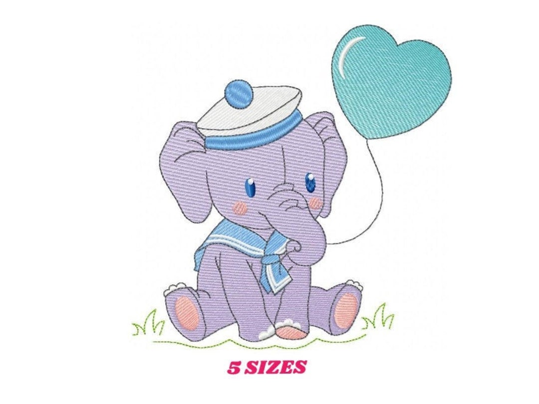 Elephant Embroidery Designs - Animal Embroidery Design Machine ...