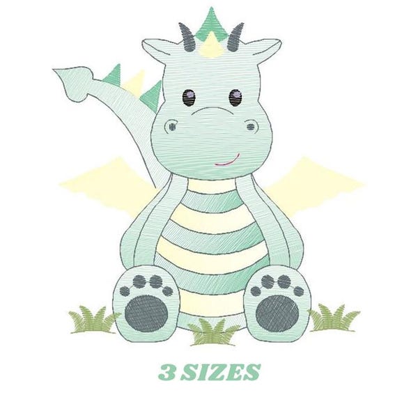 Dragons Embroidery - Etsy