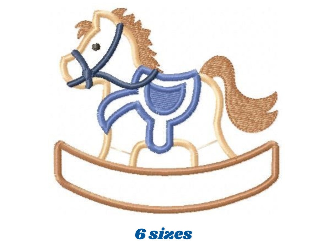 Horse Toy Embroidery Design - Baby Boy Embroidery Designs Machine ...