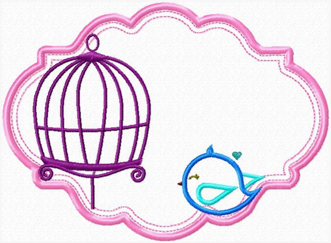 Frame Embroidery Designs Set Frame Applique Design Machine | Etsy