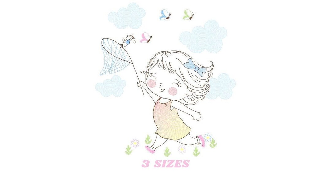 Baby Girl Embroidery Designs - Children Embroidery Design Machine ...