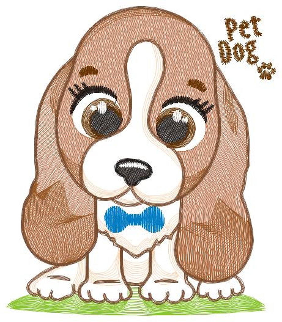 Dogs Embroidery Designs Dog Embroidery Design Machine - Etsy