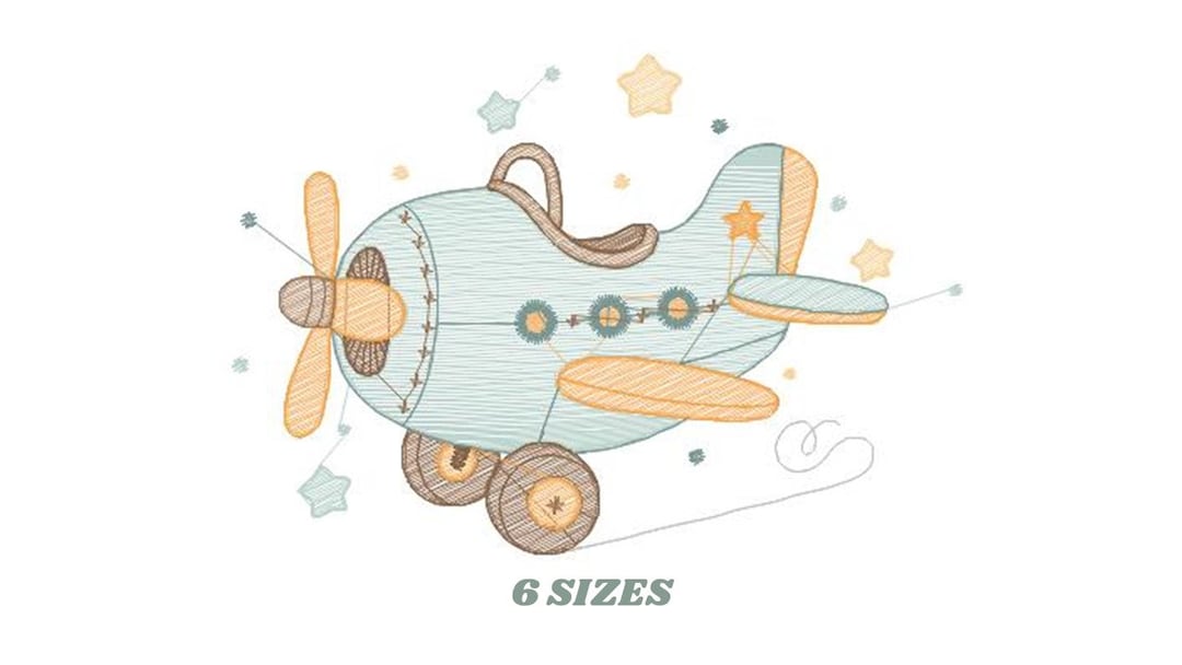 Plane Embroidery Designs - Airplane Embroidery Design Machine ...