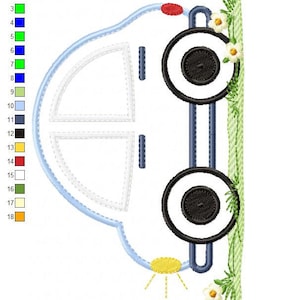 Car Embroidery Designs - Vehicle Embroidery Design Machine Embroidery ...