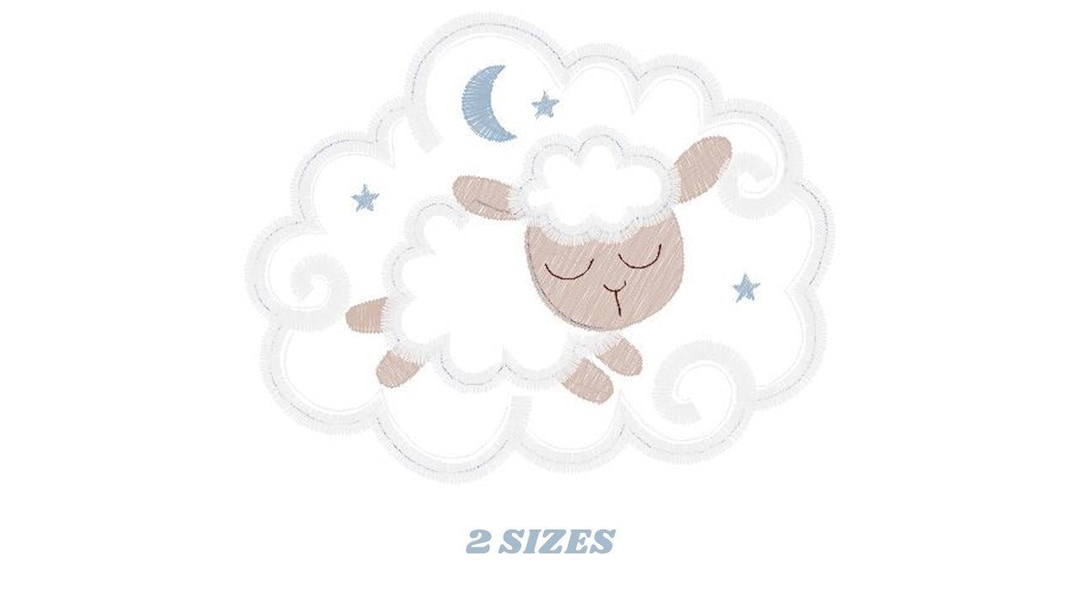 Sheep Embroidery Design Lamb Embroidery Designs Machine Embroidery ...