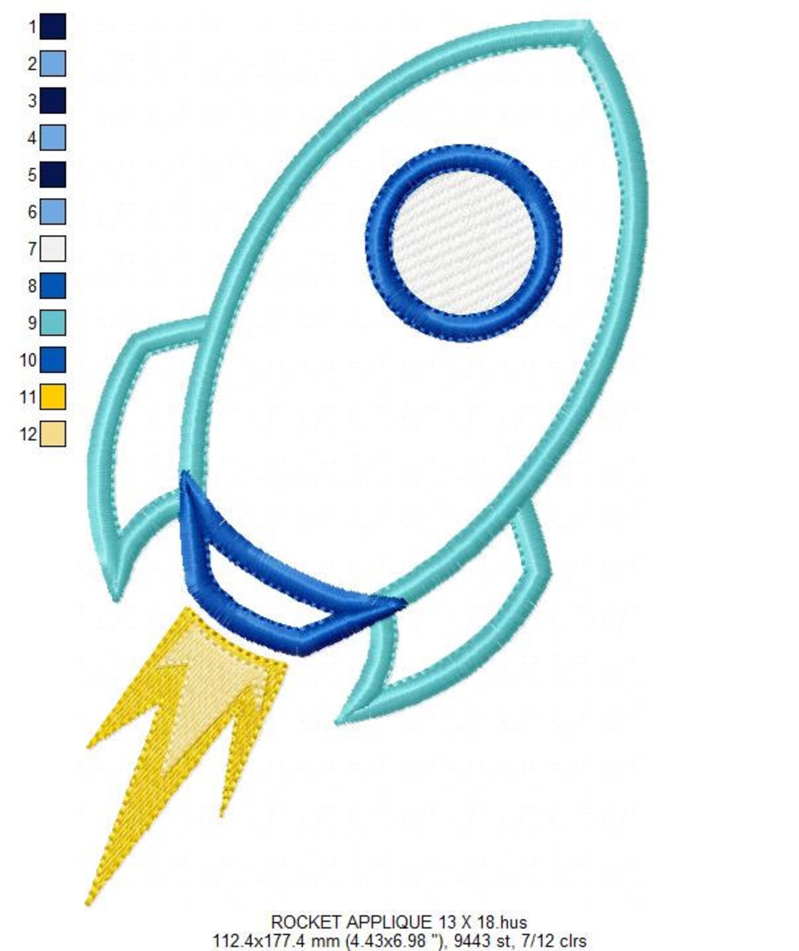 Spaceship Embroidery Designs - Baby Boy Embroidery Design Machine ...
