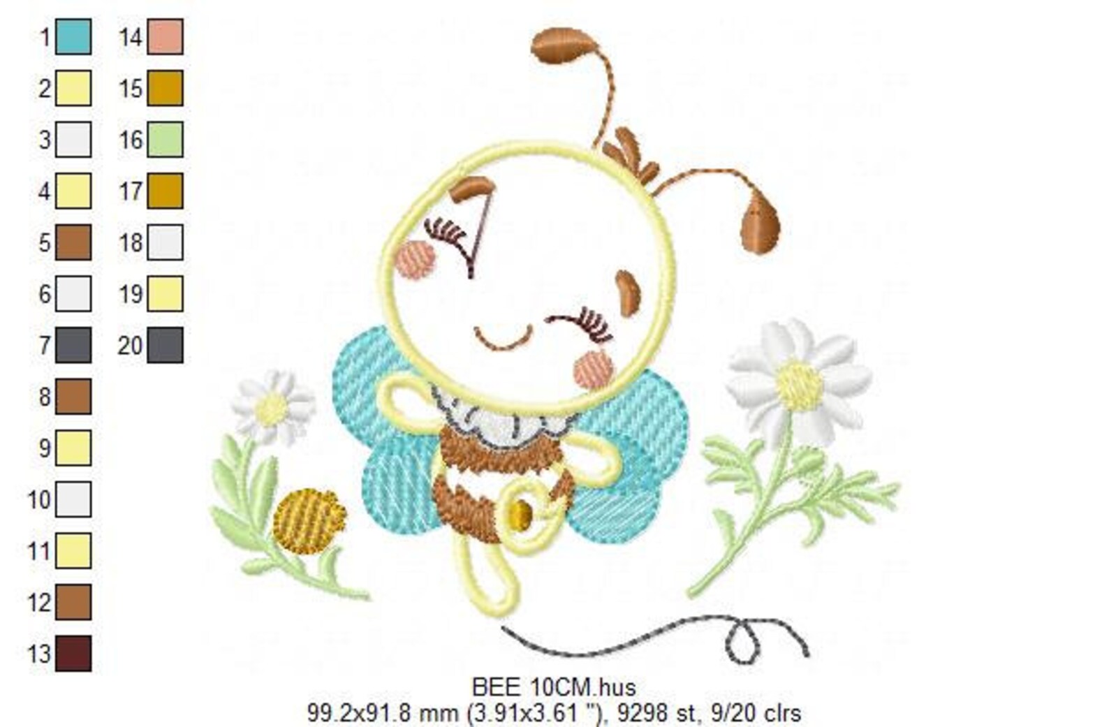 Bee Embroidery Design - Bees Embroidery Designs Machine Embroidery ...